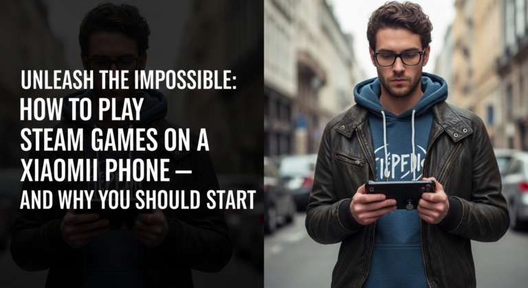 Unleash the Impossible: How to Play Steam Games on a Xiaomi Phone—and ...