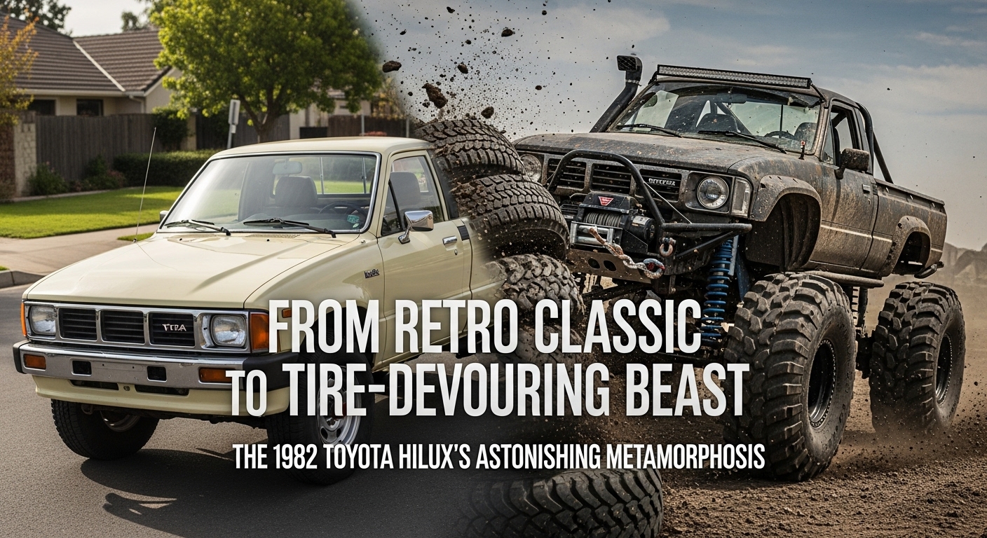 From Retro Classic to Tire‑Devouring Beast: The 1982 Toyota Hilux’s ...