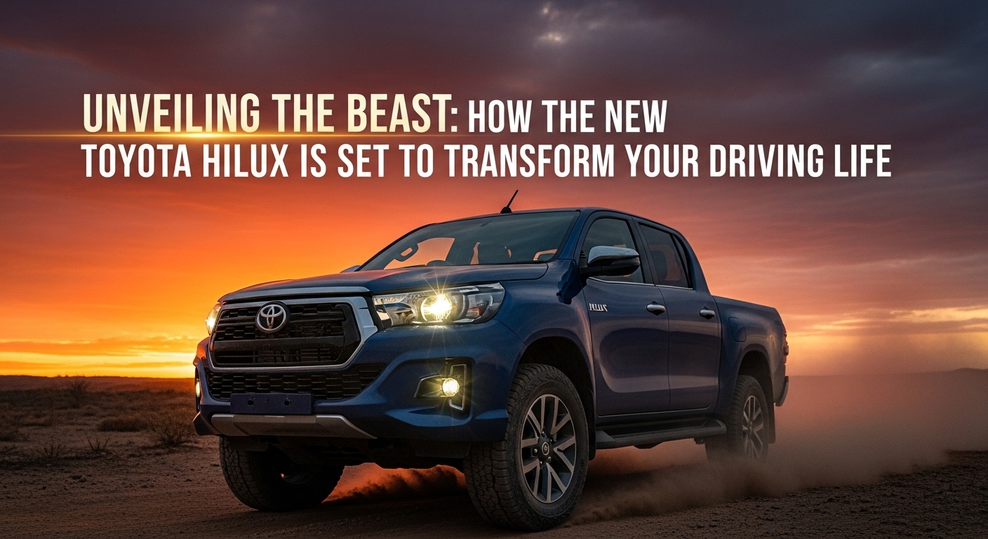Unveiling the Beast: How the New Toyota Hilux Is Set to Transform Your ...