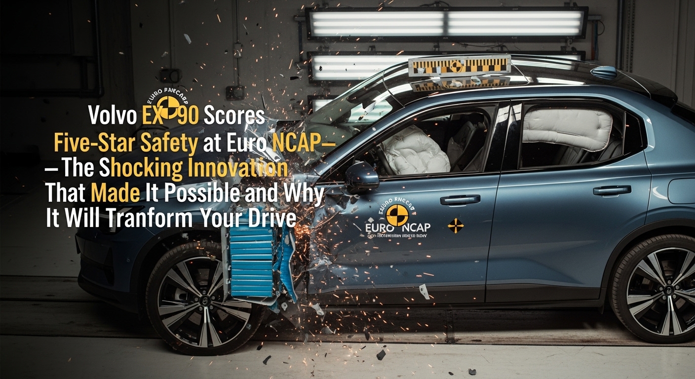 Volvo EX90 Scores Five-Star Safety at Euro NCAP—The Shocking Innovation ...